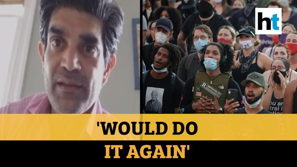 USA protests: Indian-American shelters 70 demonstrators in his house ...