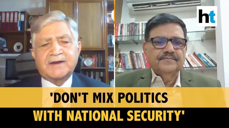 ‘Avoid politics over national security issues’: Former Army Chief VP ...