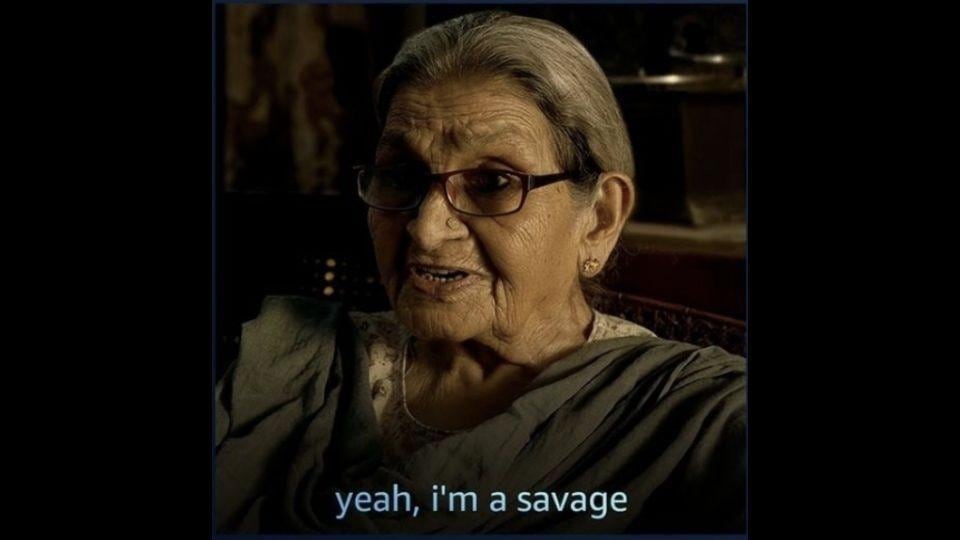 Amazon Prime’s new meme confirms Gulabo Sitabo’s Begum is a full-on ...