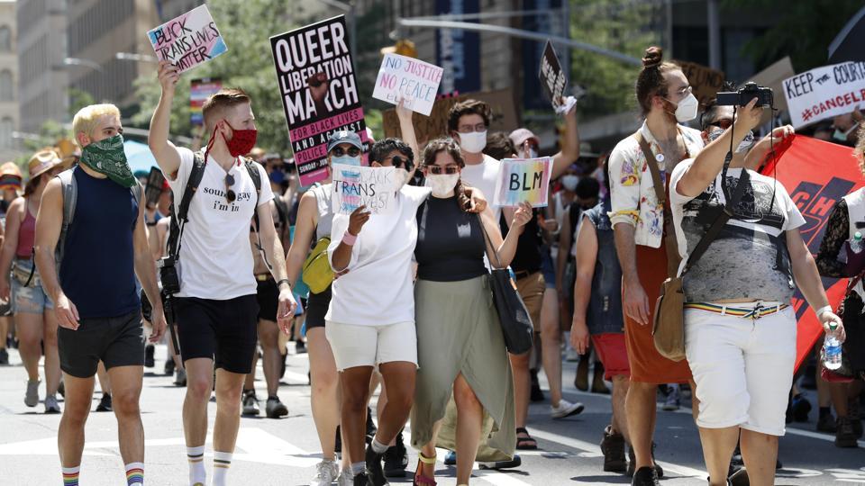 Pride 2020: In NYC, marking 50th anniversary of Pride amid Covid-19 ...