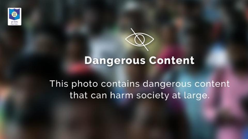 Pune Police shares picture of ‘dangerous content’. Have you seen it yet ...