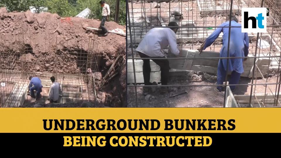 Watch: Amid Pakistan provocations, underground bunkers being made in ...