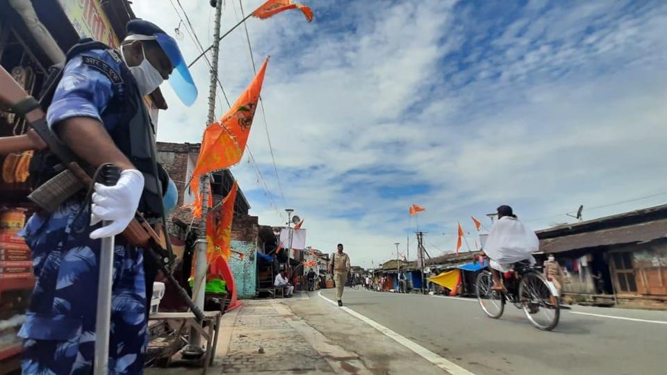 Ayodhya set for grand Ram Temple ceremony today | India News