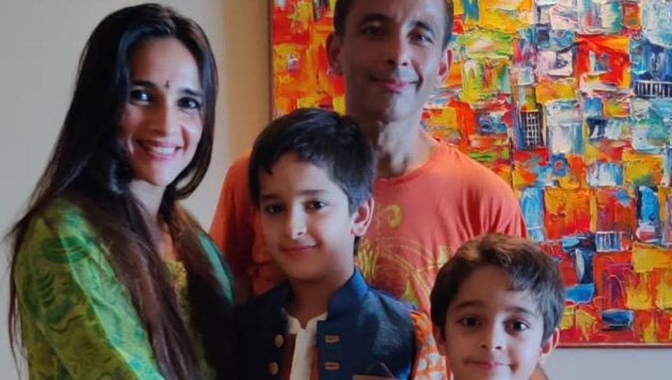 Independence Day special: Tara Sharma Saluja teaches her kids about ...