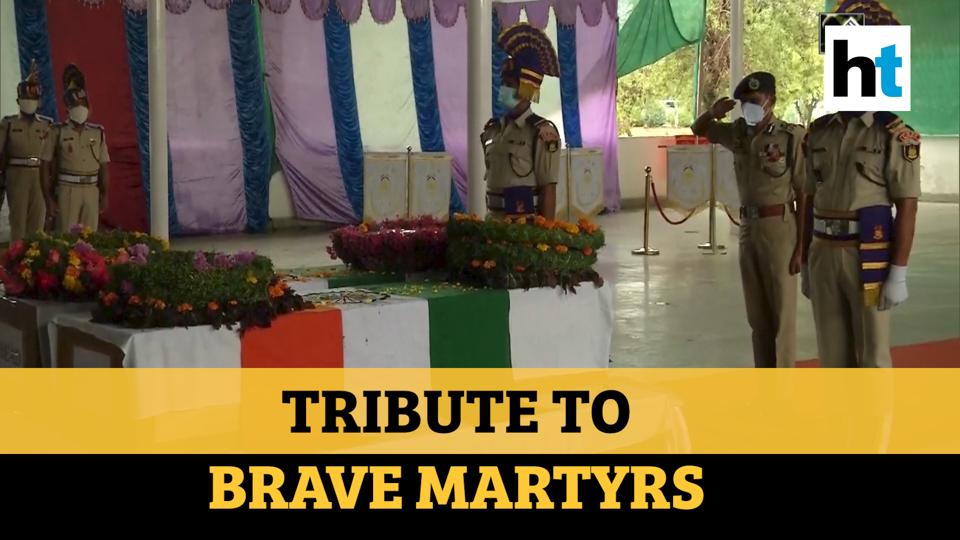 Baramulla attack: Wreath laying ceremony of slain CRPF jawans held in J ...
