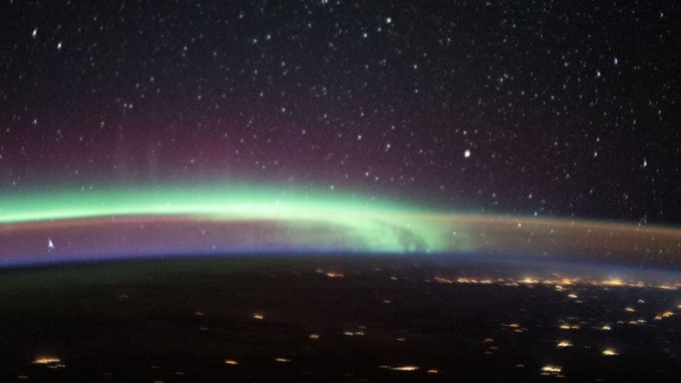 Earth’s two most colourful atmospheric phenomena meet, NASA shares ...