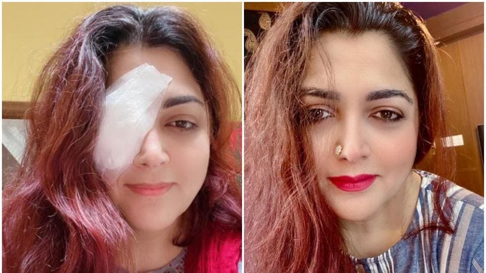 Actor Khushbu Sundar undergoes minor eye surgery, to be inactive on ...