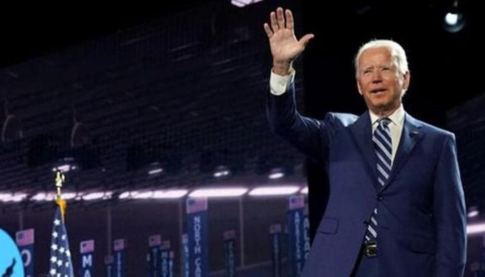 Joe Biden accepts Democratic Party nomination for US president ...