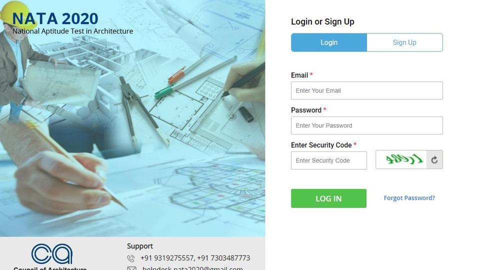NATA 2020 admit card released at nata.in, here’s how to download ...