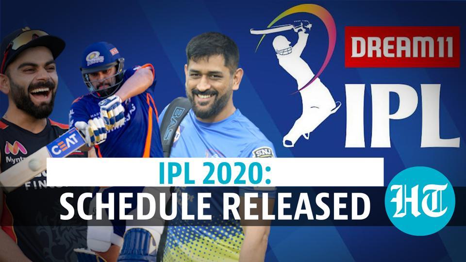 IPL 2020 schedule released: Dhoni-led CSK vs Rohit-led MI in opening ...