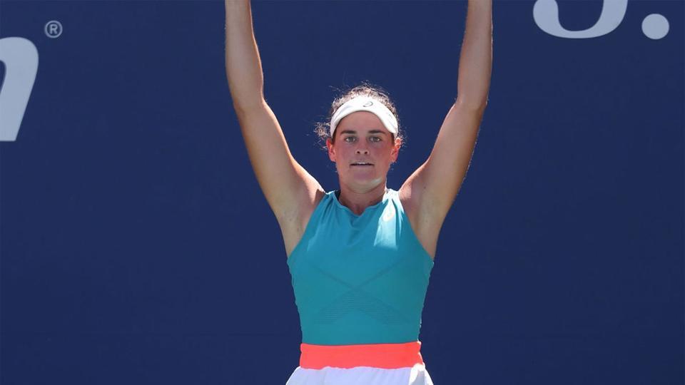 US Open: Jennifer Brady tames 2016 champion Kerber to reach first Grand ...