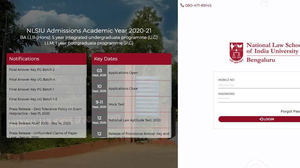NLAT 2020 final answer key released at nls.ac.in, here’s direct link to ...