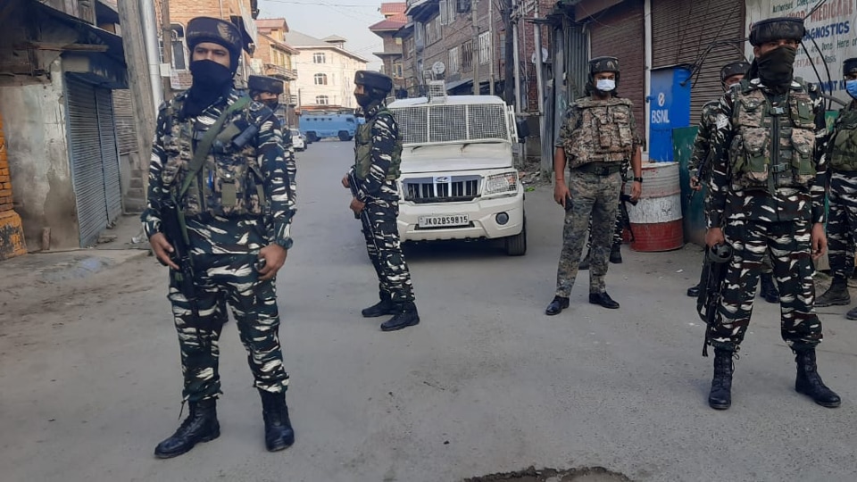 3 terrorists killed, woman dies in encounter in Srinagar’s Batamaloo ...