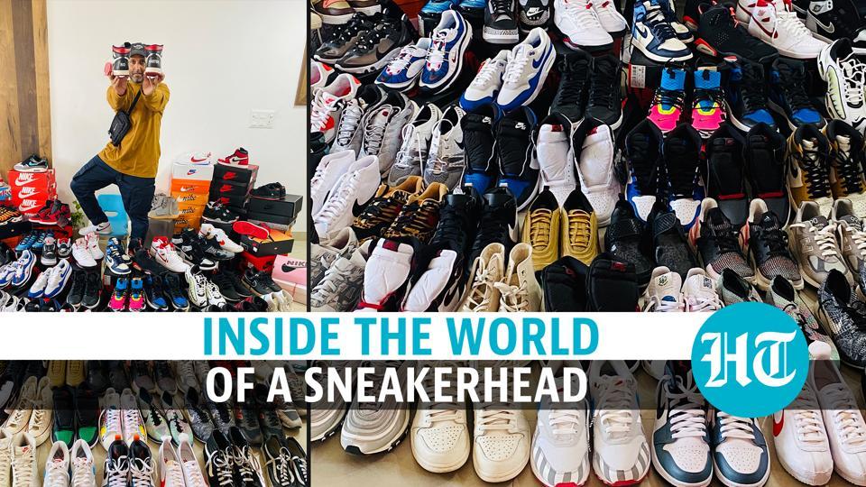 Inside the world of a sneaker collector with 150 pairs of shoes ...