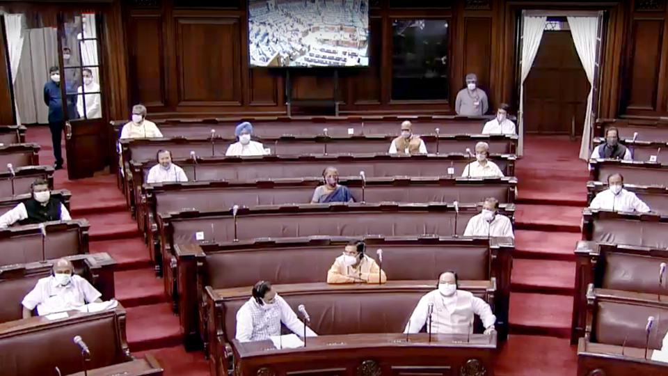 More chaos in House as 8 MPs suspended | Latest News India