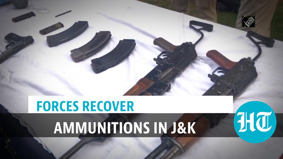 Arms and ammunition dropped by Pakistani drones in J&K’s Akhnoor ...