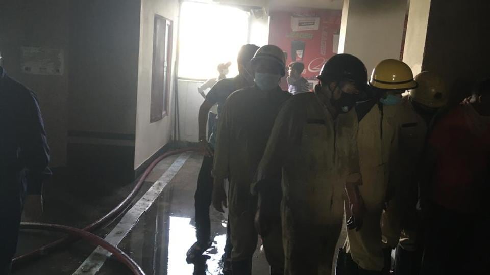 Fire breaks out at east Delhi’s Aditya mega Mall, no casualty reported ...