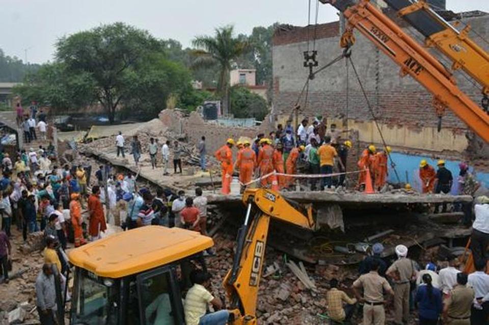 Dera Bassi building collapse: Deceased owner booked | Hindustan Times