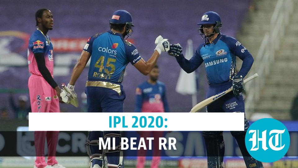 IPL 2020: Mumbai Indians go top with comprehensive win against ...