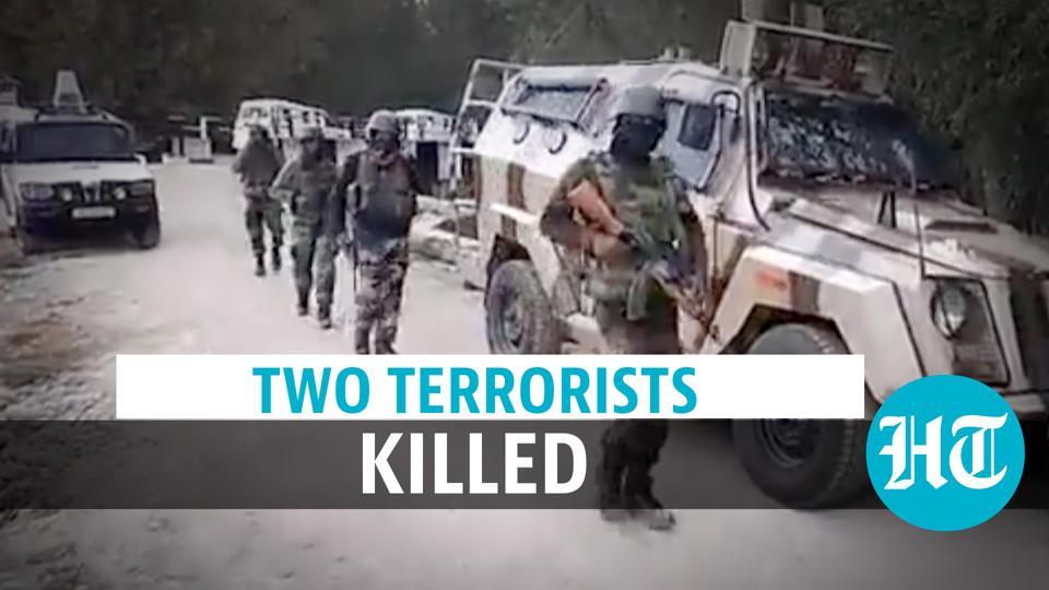 Two terrorists gunned down in encounter in Jammu and Kashmir’s Kulgam | Hindustan Times