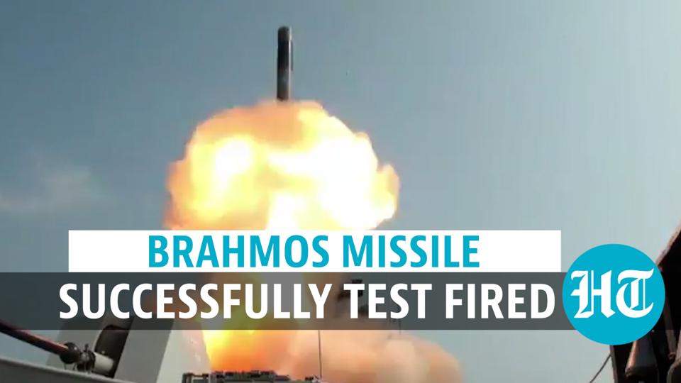 Watch: Indian Navy successfully test-fires BrahMos supersonic cruise ...