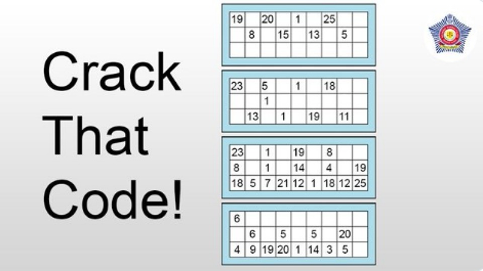 Mumbai Police shares puzzle with hidden messages. Can you crack it ...