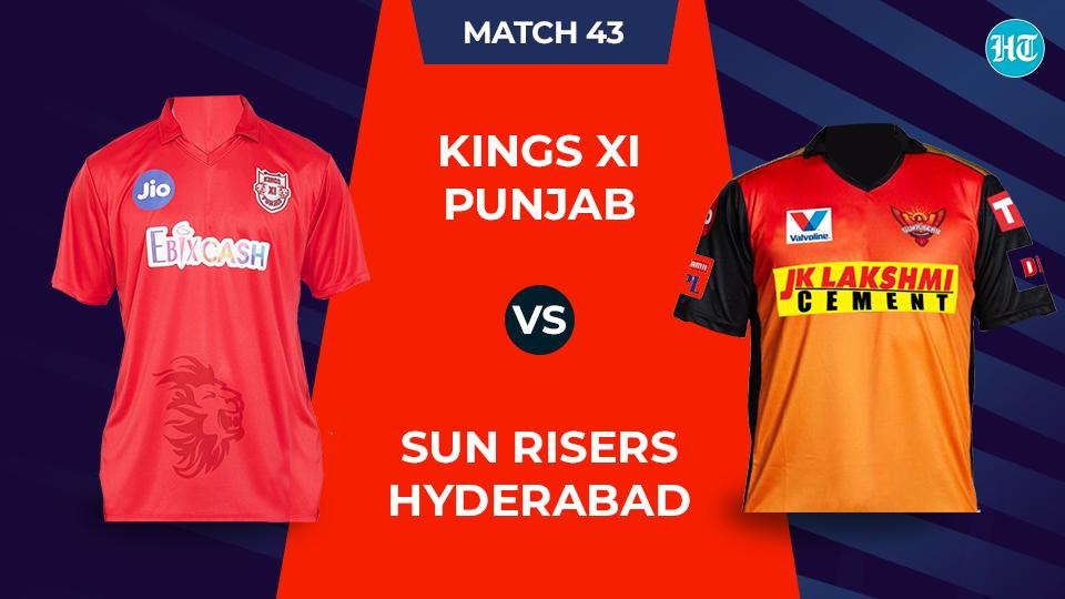 IPL 2020 - KXIP Vs SRH, 1st innings: Live Updates: Score after 5 overs ...