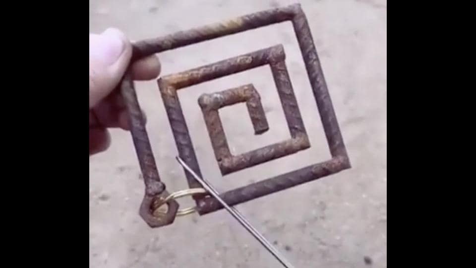 This may or may not be the most unique puzzle you’ve ever seen. Watch ...