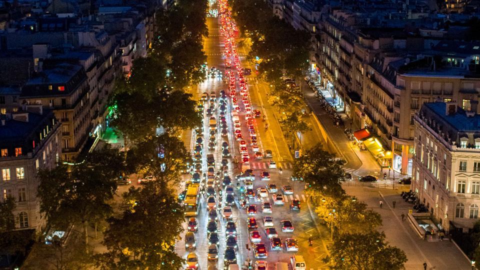 700-km traffic jams in Paris as residents flee ahead of 2nd Covid-19 ...