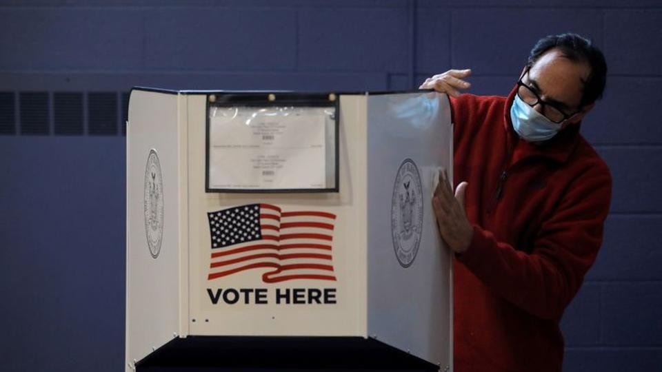 Early vote in US presidential election hits record 100 million ...