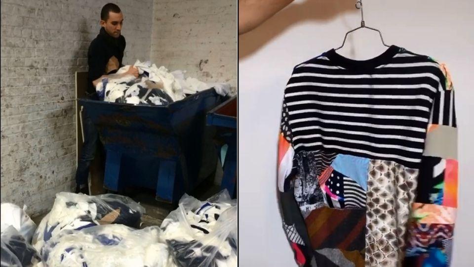 Designer turns textile scraps into beautiful dresses. Watch | Trending