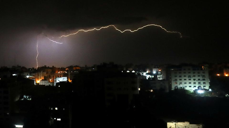 Israeli military strikes Hamas targets in Gaza after rockets | World News