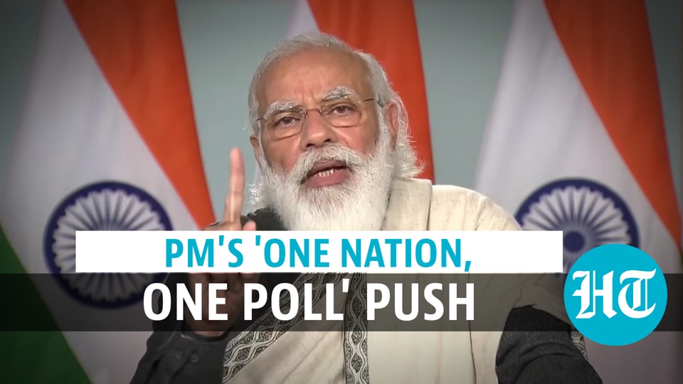 Watch: PM Modi explains why India needs ‘One Nation, One election ...