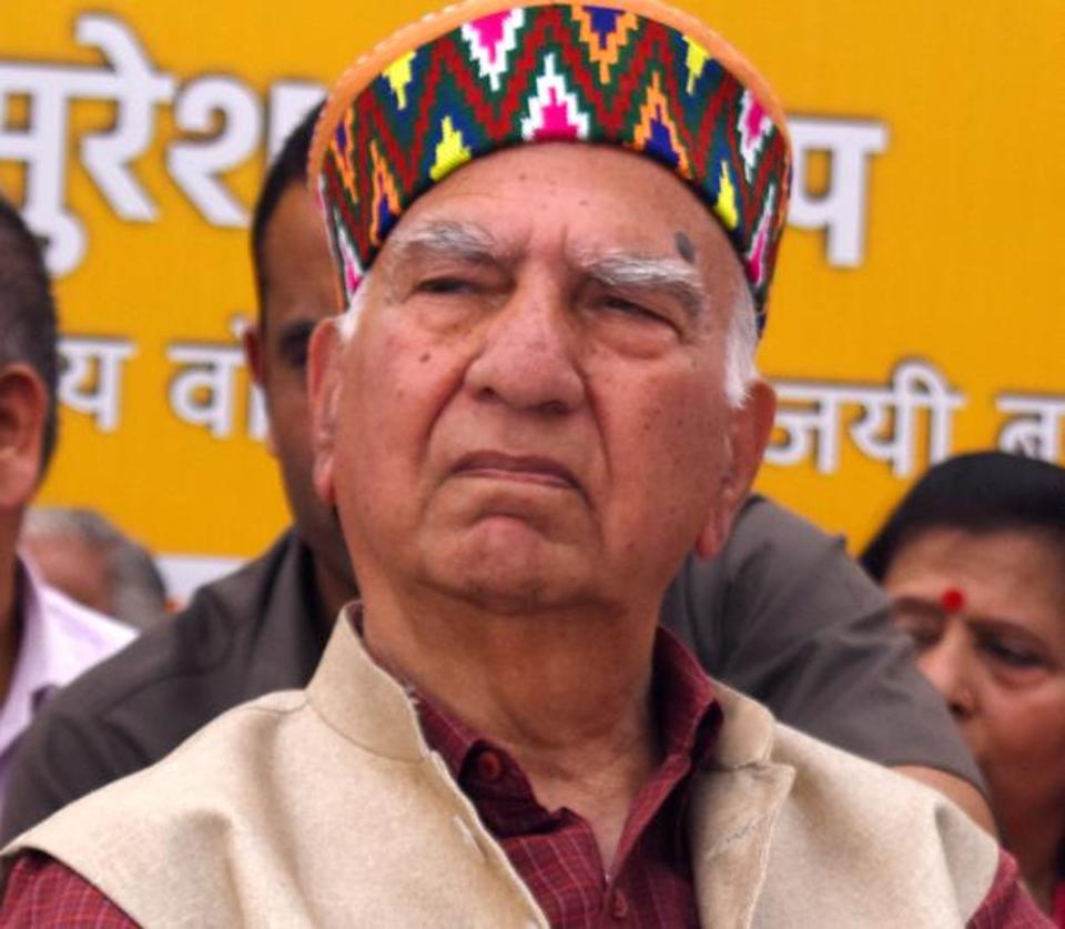 Former Himachal CM Shanta Kumar supports ‘one nation, one election ...
