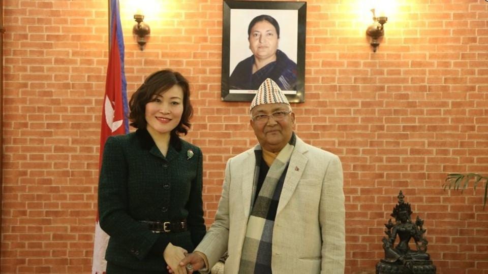 PM Oli pulls off surprise, draws a red line for ambassador Hou Yanqi ...