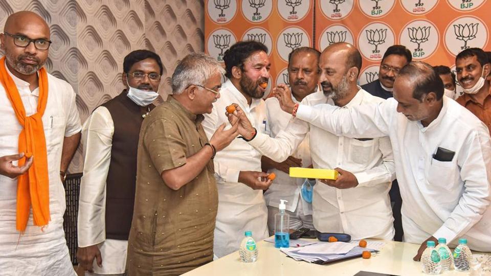 Difference between BJP and TRS votes in Hyderabad polls is just 10,000 ...