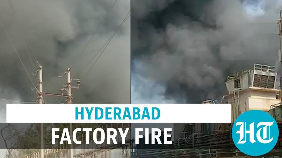 Watch: Explosion, fire at Hyderabad chemical factory, many hospitalised ...