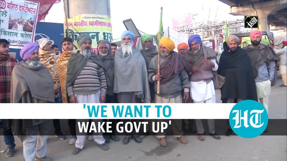 Watch: Farmer leaders on day-long hunger strike; reject reports of rift ...
