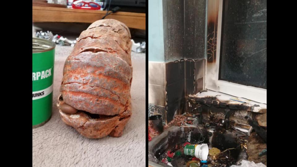 WW II grenade unknowingly brought home from beach explodes, mother and ...