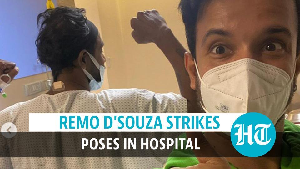 Watch Remo D’Souza’s heroic poses in hospital after suffering heart ...
