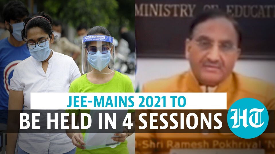 JEE-Mains to be held 4 times a year starting 2021, first session in Feb ...