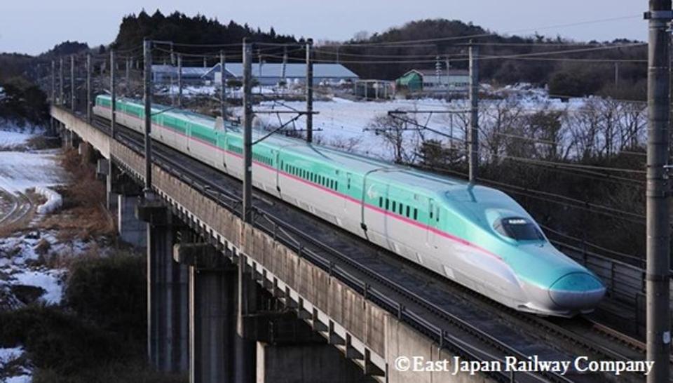 First visuals of Mumbai-Ahmedabad bullet train released | Latest News India
