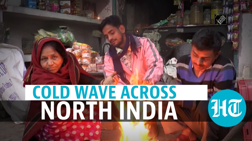 Watch: North India shivers under cold wave, snowfall in parts of J&K ...