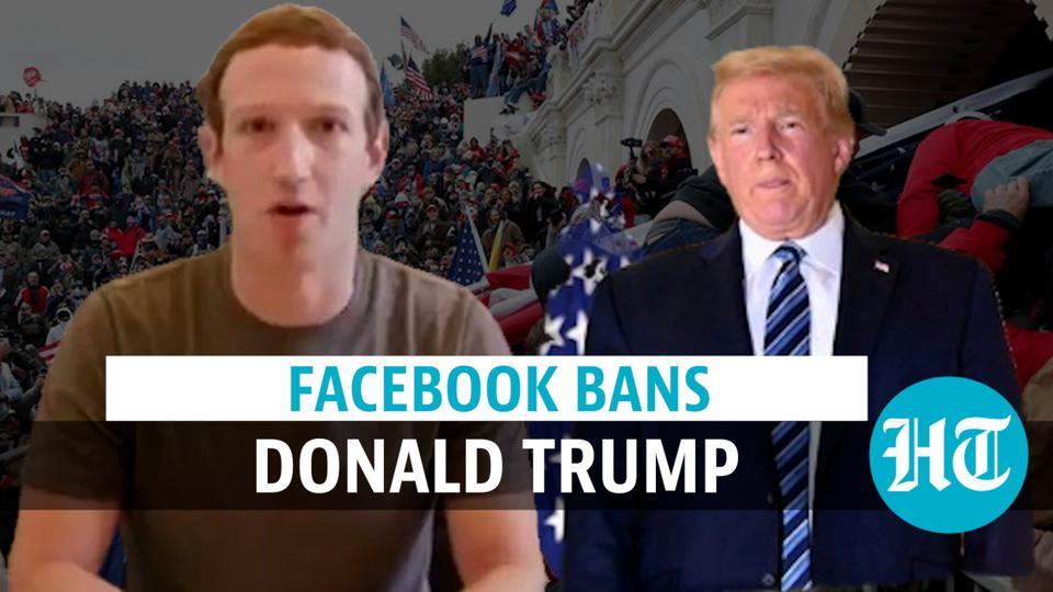 Facebook, Instagram ban Donald Trump ‘indefinitely’ after US Capitol ...