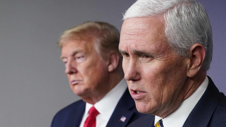 Mike Pence breaks with Donald Trump as Congress meets to certify Joe ...