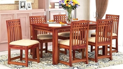 Best sheesham wood dining table sets: Top 10 options for your elegant ...