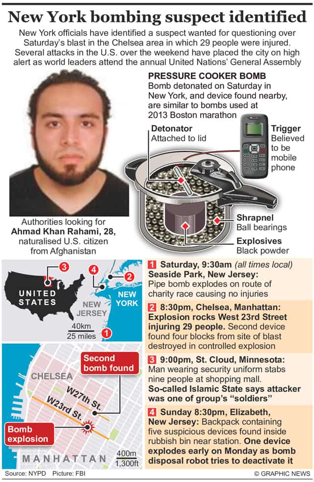 Indian-American bar owner helps capture US bombing suspect Rahami ...