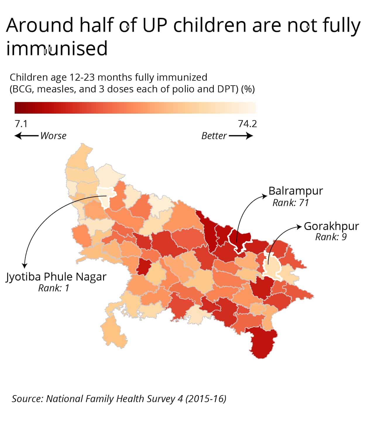 All eyes on Gorakhpur, but these 5 maps show that it isn’t even close ...