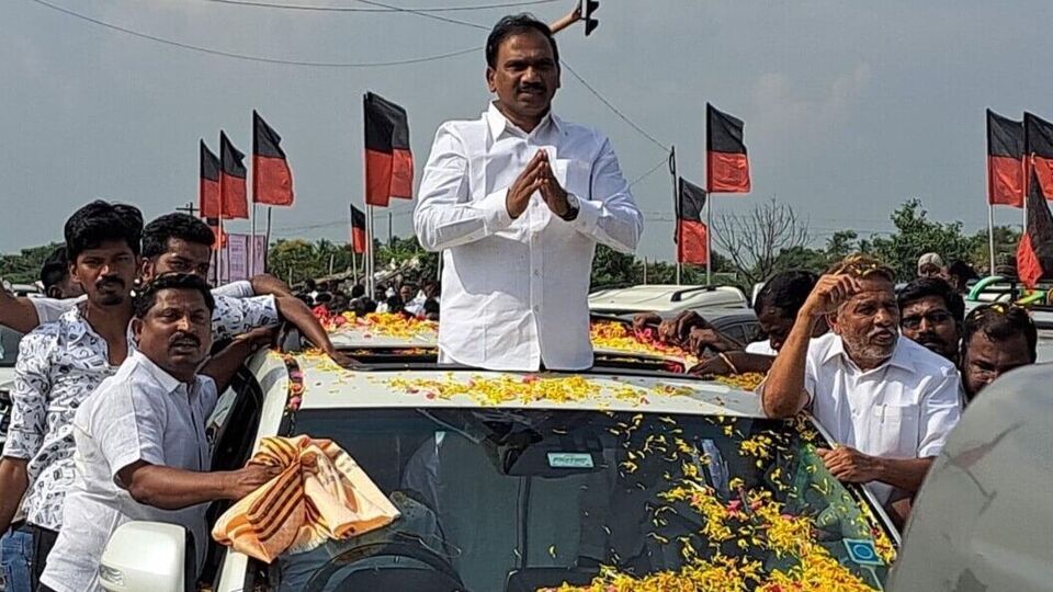 DMK MP A.Raja:திமுக எம்பி ஆ.ராசாவின் ரூ.55 கோடி மதிப்பிலான சொத்துக்கள் ...