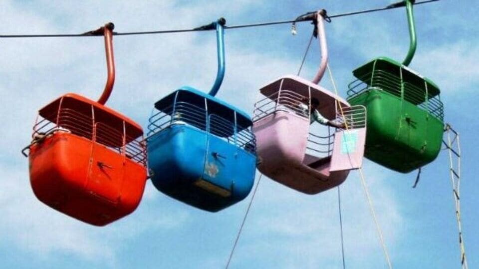 Rope car in Palani:பழனியில் பரபரப்பு - ரோப் காரை இயக்க மறுத்த ஒப்பந்த ...